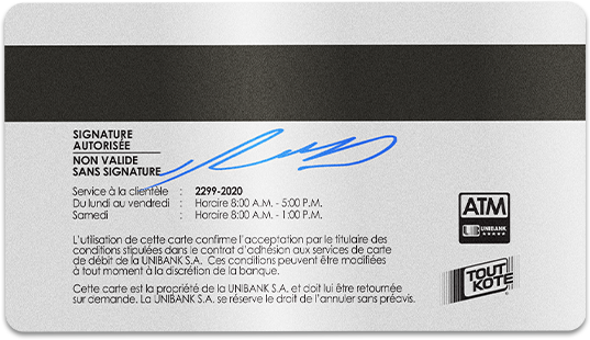 Particuliers - UNIBANK